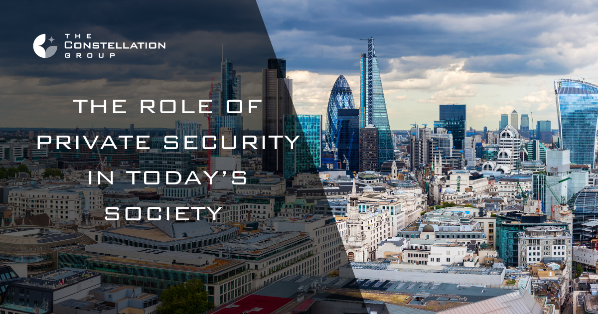 The Role of Private Security in Today's Society - CMG Global Services Ltd