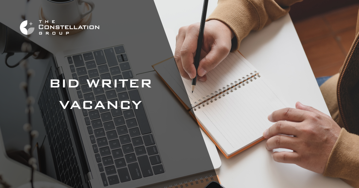 Bid Writer Vacancy - CMG Global Services Ltd